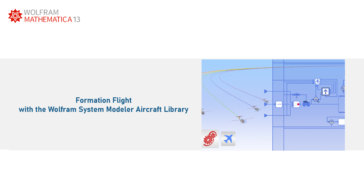 運用Wolfram System Modeler與Aircraft Modelica模擬編隊飛行|昊青公司軟體代理商 Altair ...