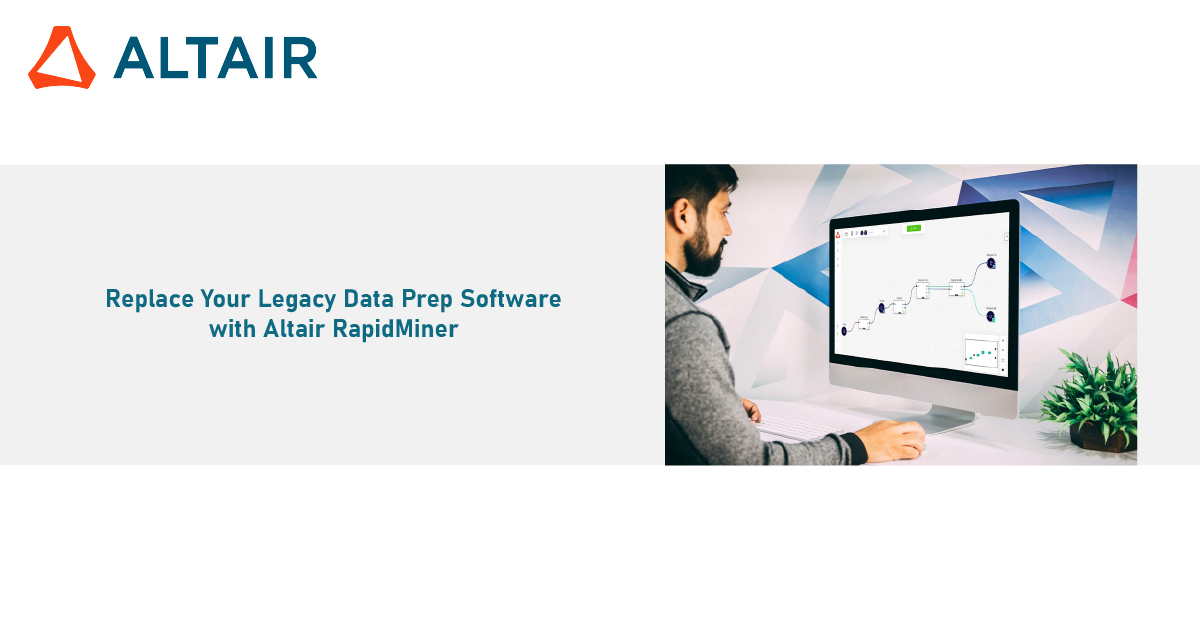 以Altair RapidMiner取代舊有的資料處理軟體|昊青公司軟體代理商 Altair, dSPACE, Mathematica, Minitab,Stata